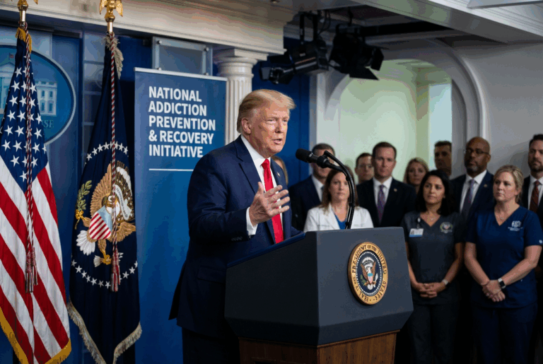 Trump Launches Sweeping Addiction Recovery Effort - Middle America News