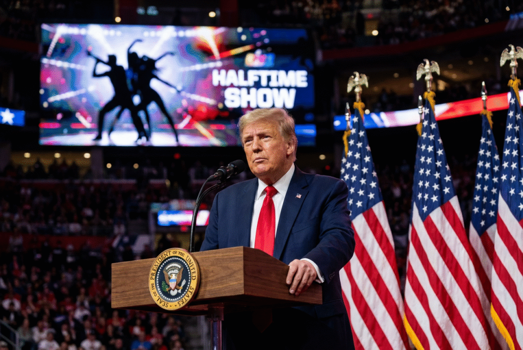 Trump Slams Bad Bunny Halftime Show - Middle America News
