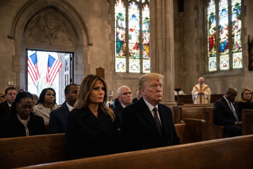 Trump Highlights Faith for Ash Wednesday - Middle America News