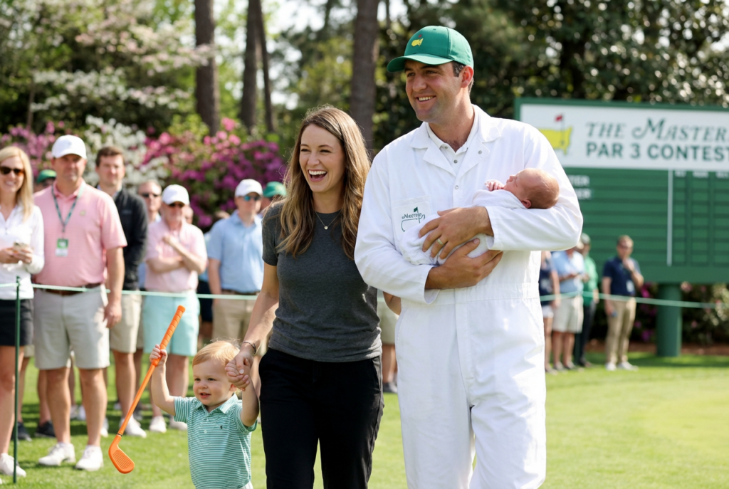 Scottie Scheffler Brings Family to Augusta Tradition - Middle America News