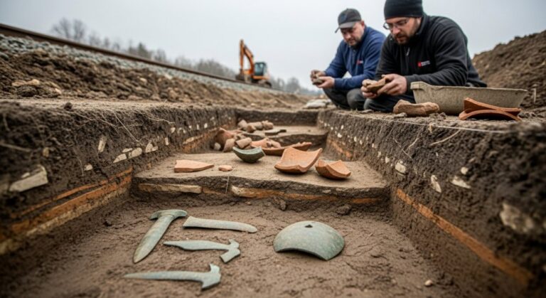 Ancient Secrets EMERGE From Railway Dig — What Romans Left Behind Is ...